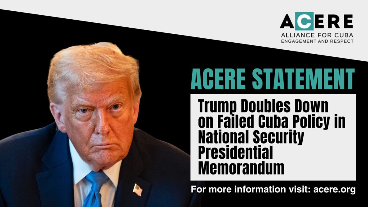 Trump Doubles Down on Failed Cuba Policy in National Security ...